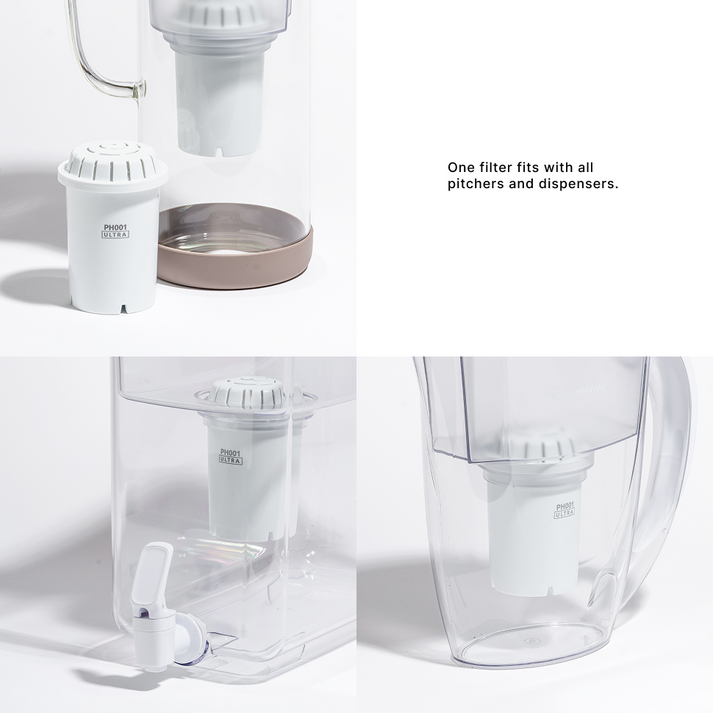 PH001 ULTRA Alkaline Water Filter - Pure, Healthy Hydration ...