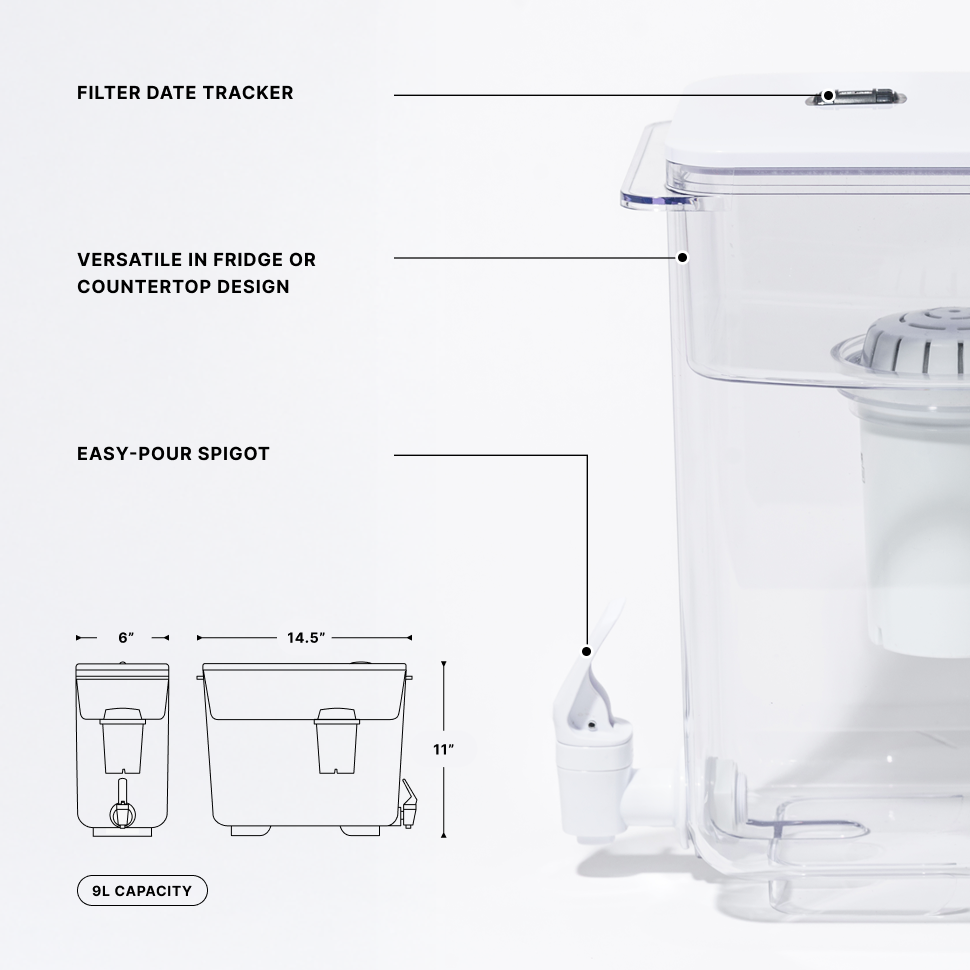 Slim Dispenser – Invigorated Water