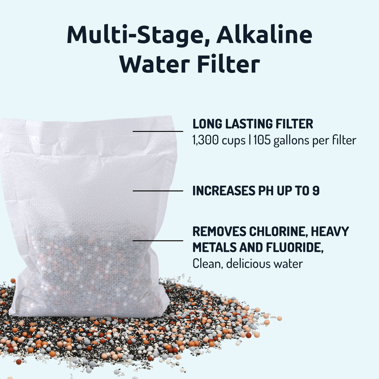 pH Replenish Glass Alkaline Water Pitcher: Elevate Your Hydration ...