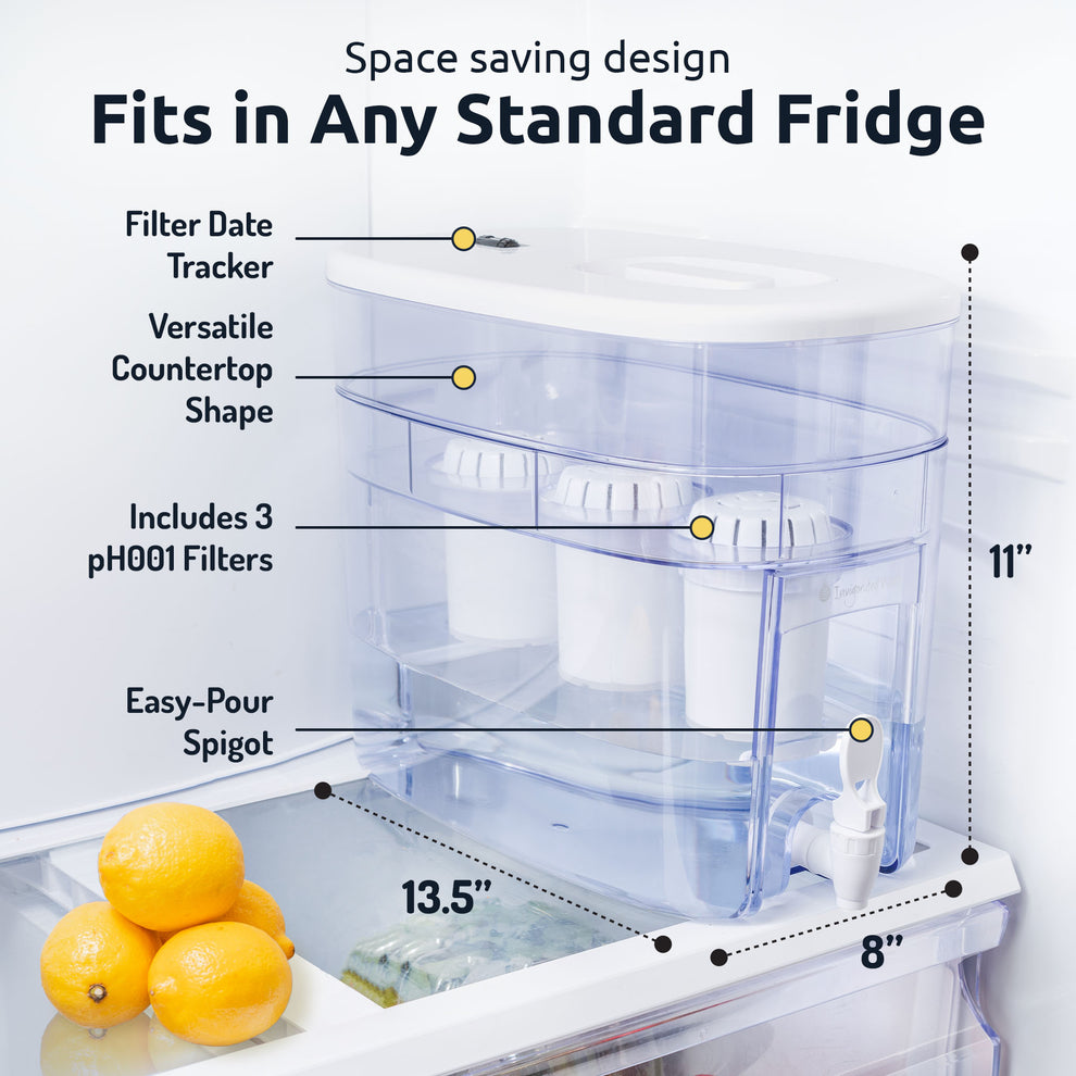 pH Recharge 3-Filter Alkaline Water Dispenser - Elevate Your Hydration ...