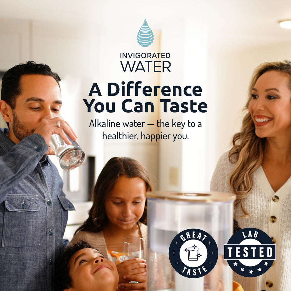 pH Recharge Glass Alkaline Water Dispenser - Elevate Your Hydration ...